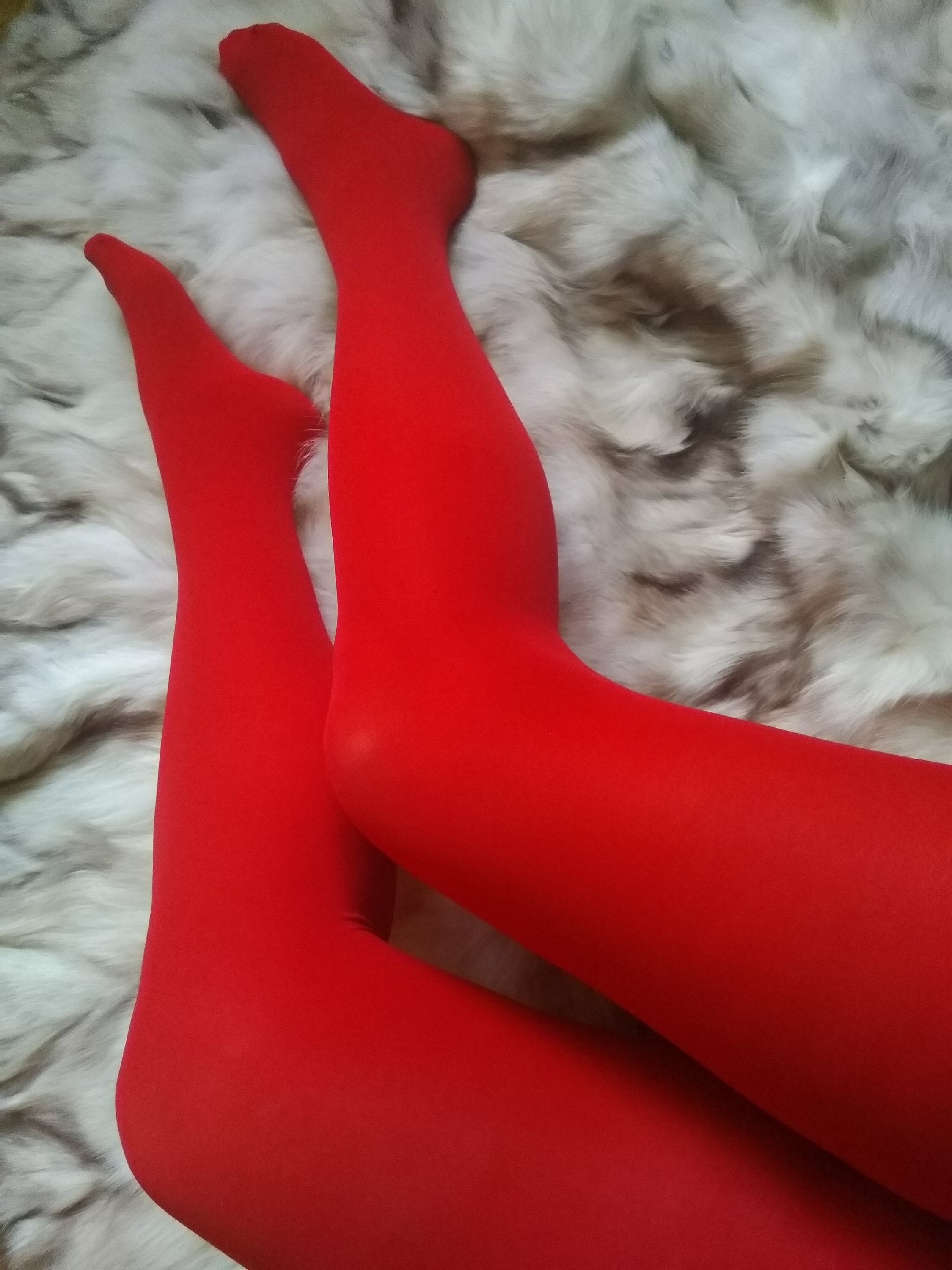 Ballet Tights for Women.. Red Spandex Microfiber Sexy Opaque | Etsy