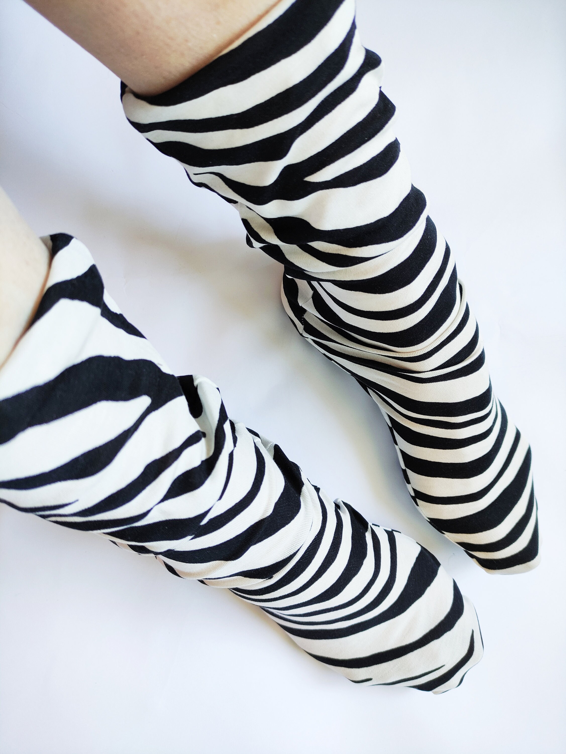Zebra Printed Socks. New Cotton Soft Cute Cool Lolita Ankle - Etsy