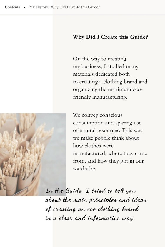 Guide How to Create a Sustainable Clothing Line E-book to - Etsy