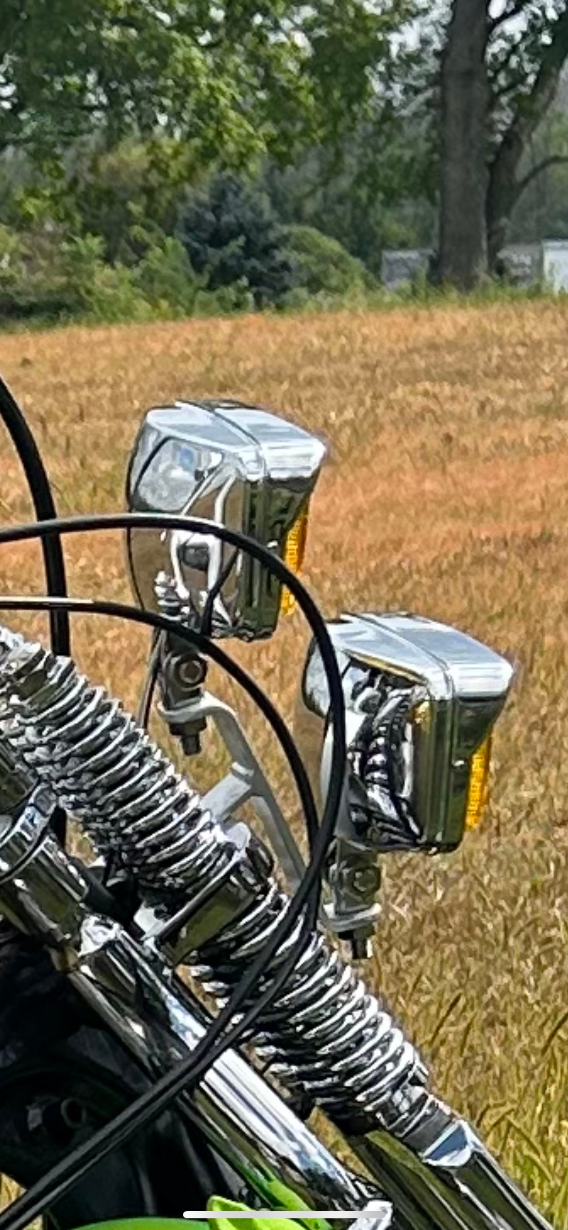 Chopper Dual Headlight Mount - Etsy