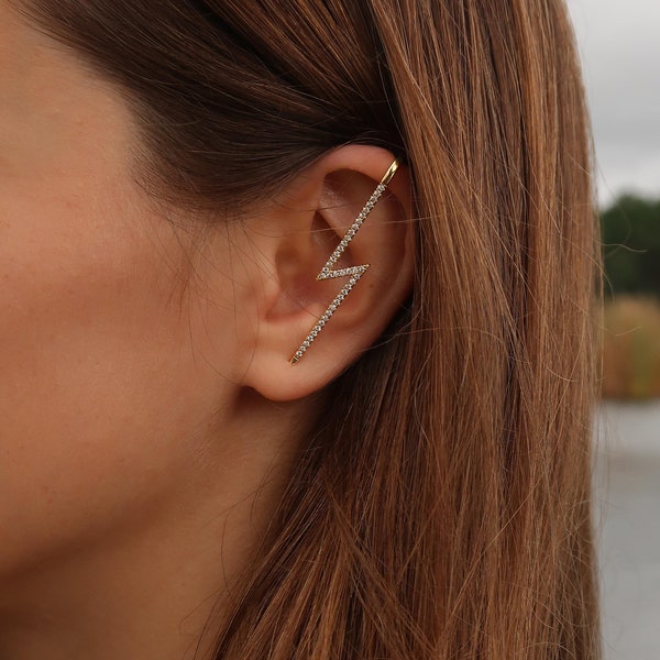 Ear Pin Earrings - Etsy