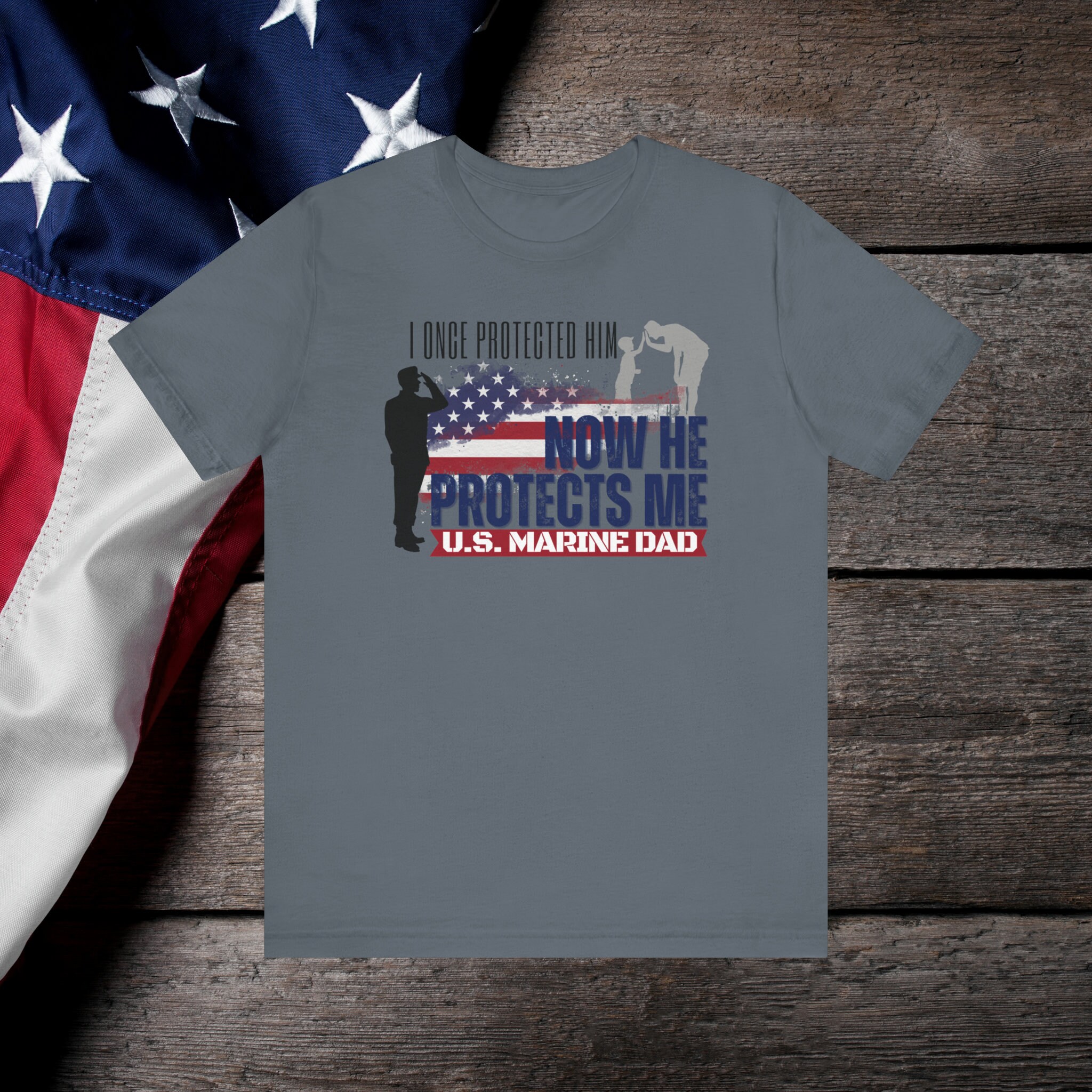 Marine Dad Shirt United States Marines Dad Shirt Dad of Marine Dad ...