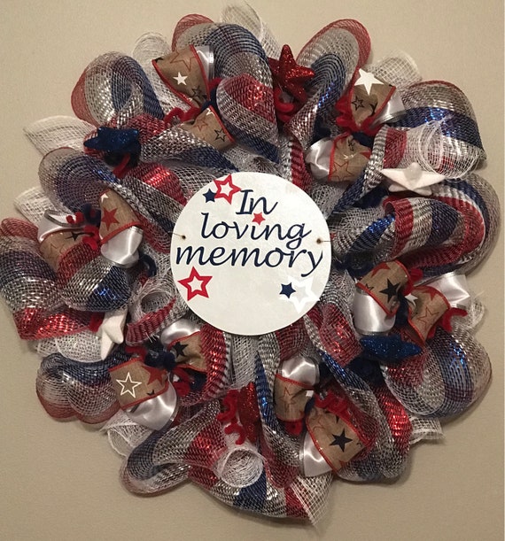 Memorial Cemetery Wreath | Etsy