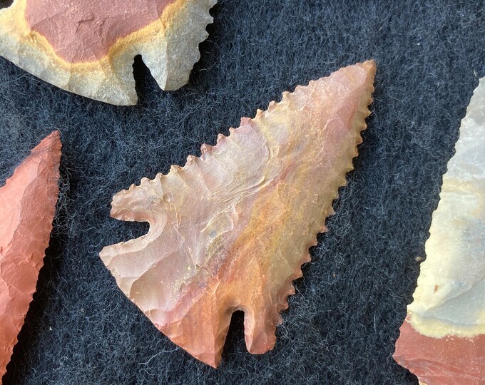 Horse Creek Chert Pine Tree Arrowhead. - Etsy