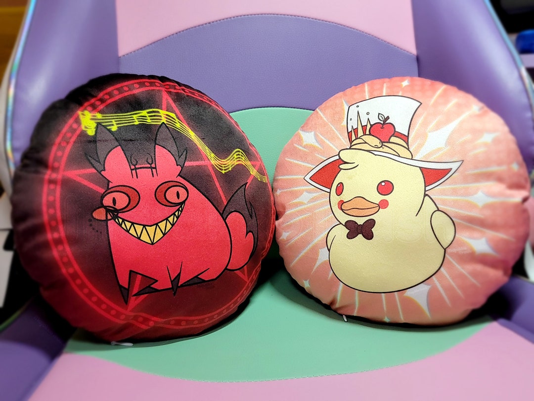 HH| Cursed Cat & Rubber Duck Pillows - Etsy