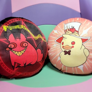 HH Cursed Cat & Rubber Duck Pillows - Etsy