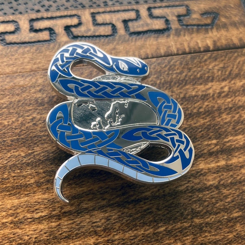 Ouroboros Pin - Etsy