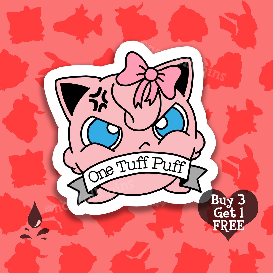 One Tuff Puff Sticker // Motivational // - Etsy Australia
