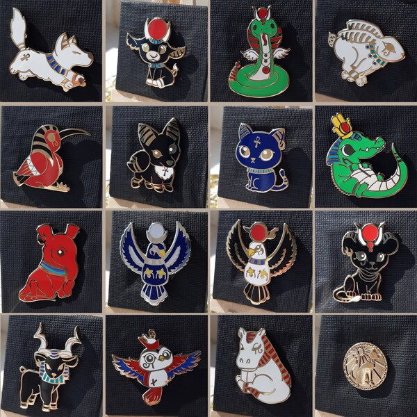Pantheons Enamel Pins - Etsy