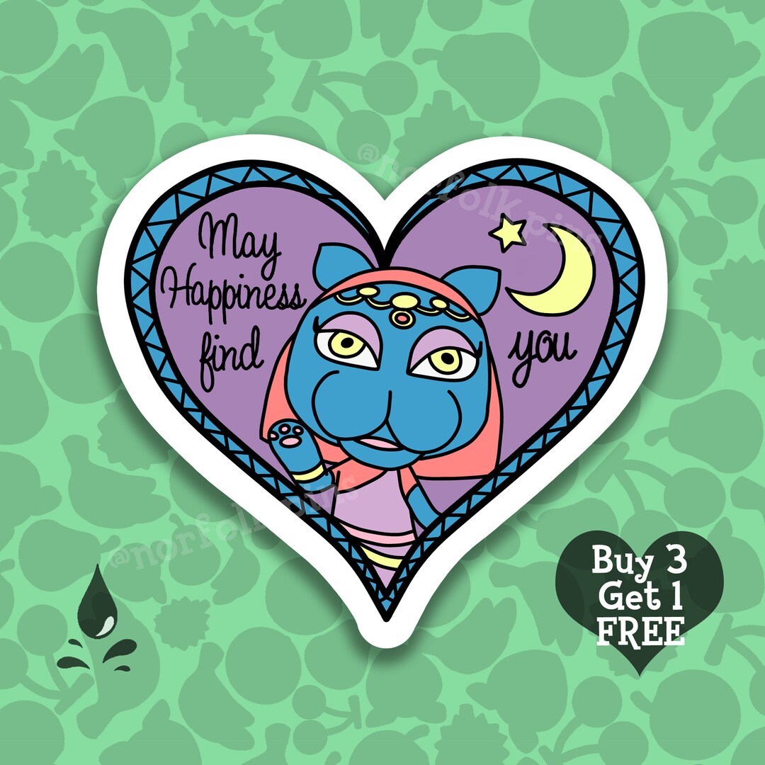 Katrina Fortune Teller Sticker // Motivational // - Etsy