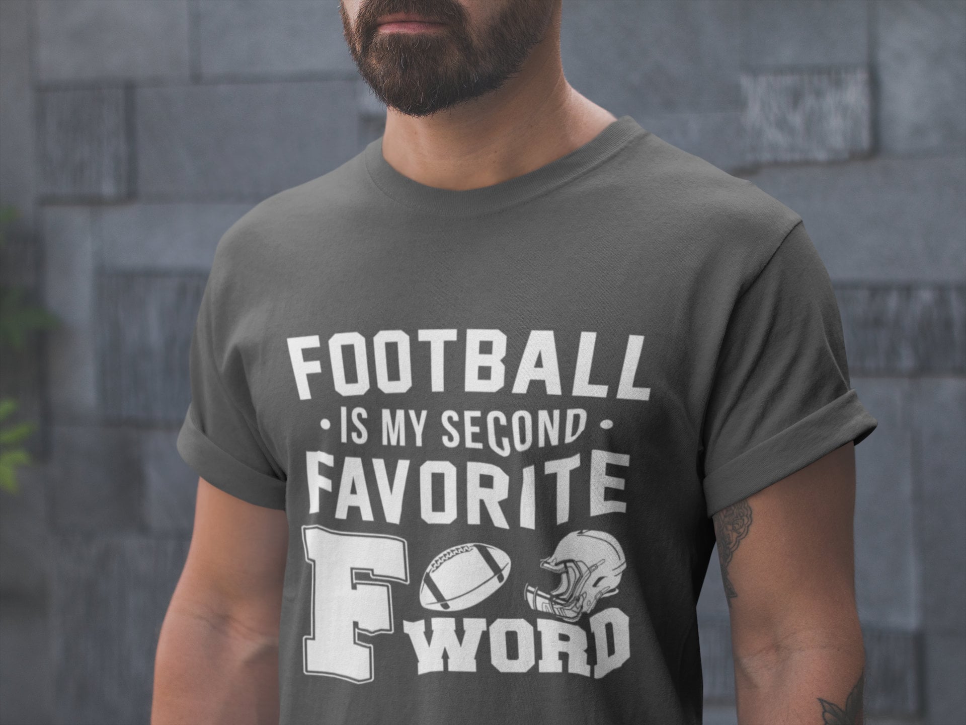 Football is My Second Favorite F Word Funny Sports Fan - Etsy
