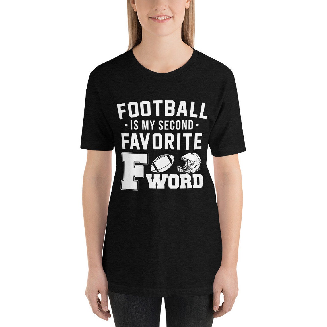 Football is My Second Favorite F Word Funny Sports Fan - Etsy