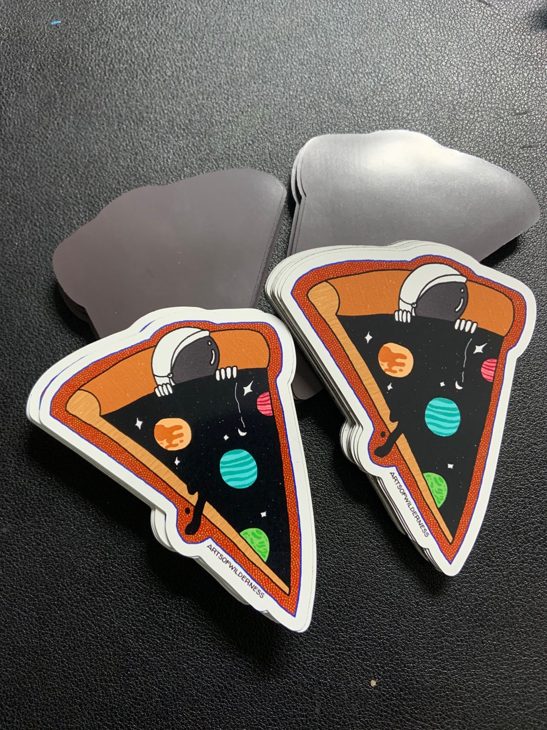 Spaceman Pizza-Magnete - Etsy Österreich