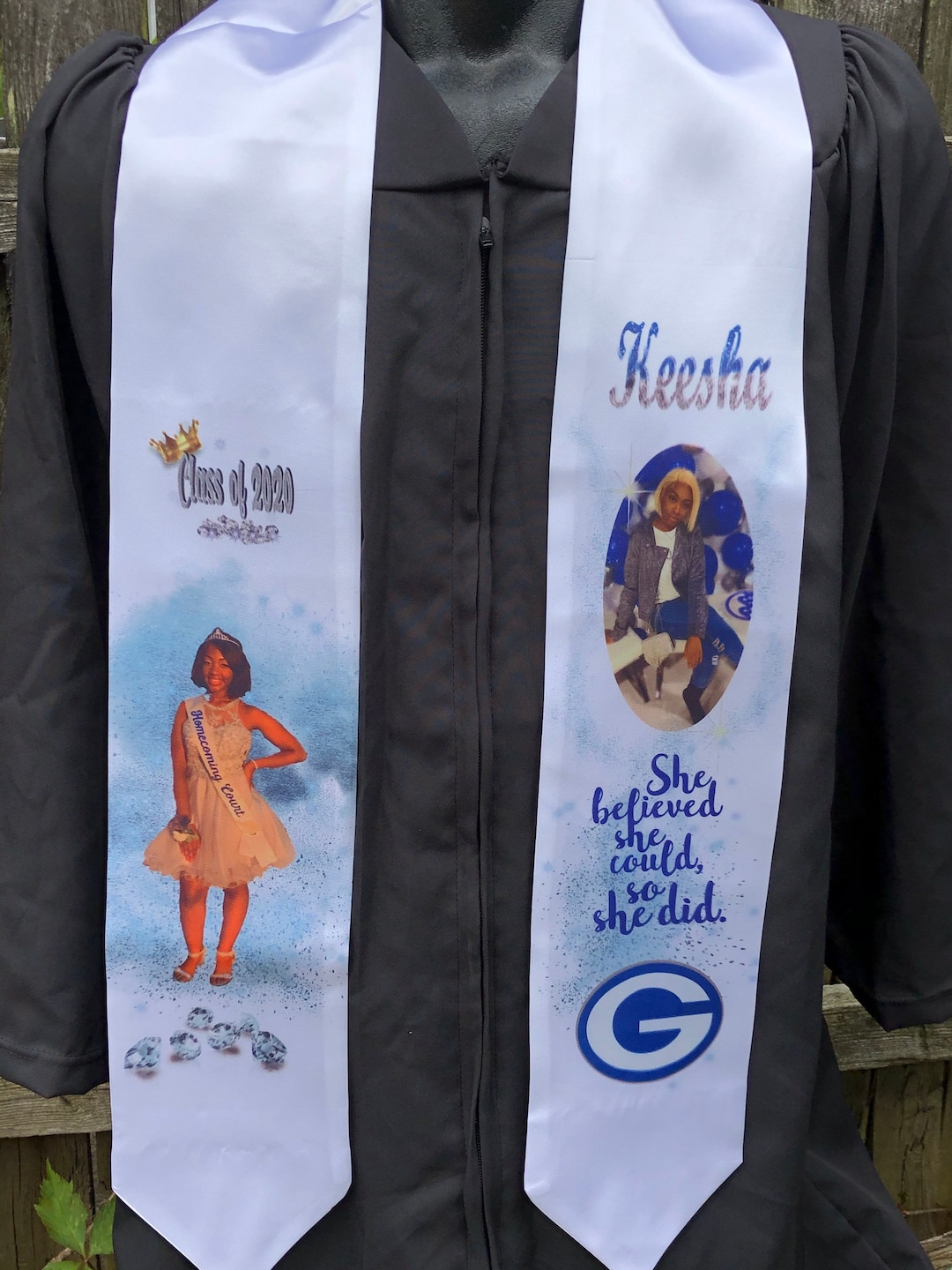 Custom Graduation Stole - Etsy