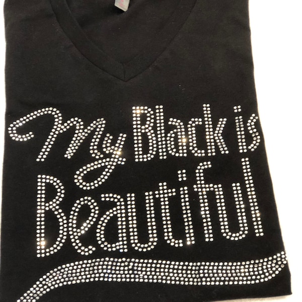 Rhinestone T Shirt - Etsy