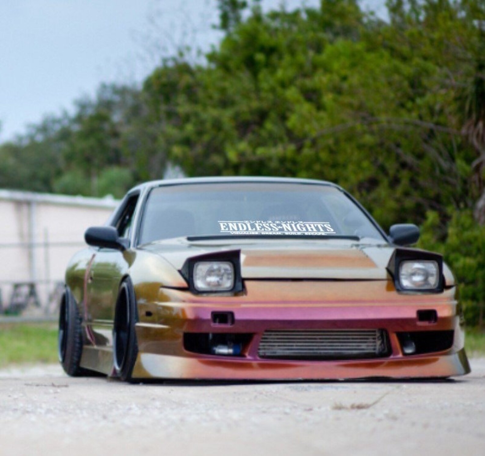 Endless Nights JDM Car Window Decal Sticker Bumper Sticker, Windshield ...