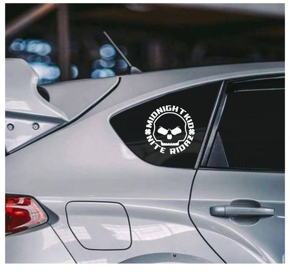 JDM Midnight Ridaz Car Window Decal Stickers Windshield | Etsy
