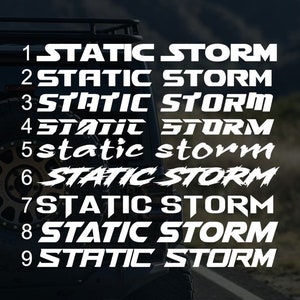 Customizable JL/JT Hood Lettering Decals, pair One for Each Side ...