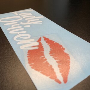 Lady Driven Decal Stickers Car Window Stickers for Her - Etsy