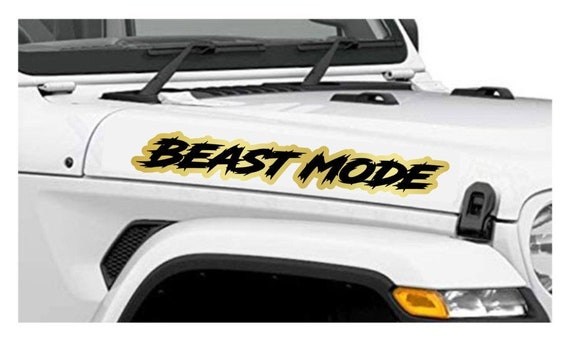 Customizable JL/JT Hood Lettering Decals pair One for Each - Etsy