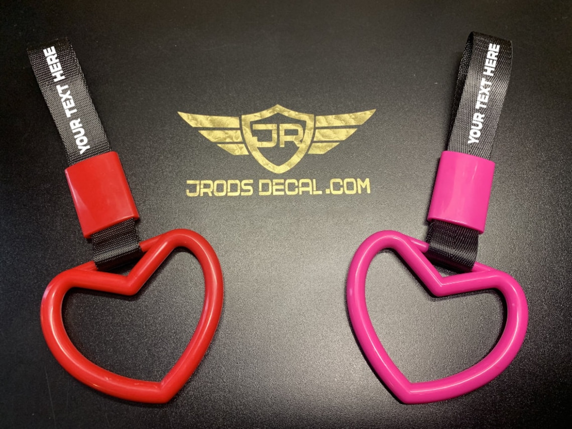 Personalized Jdm Heart Tsurikawa Ring Subway Train Bus Handle Strap ...