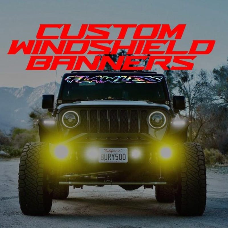 Windshield Decal - Etsy