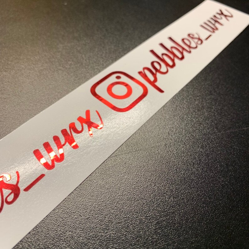 Snapchat Decals for Cars Personalized Lettering Sticker | Etsy UK