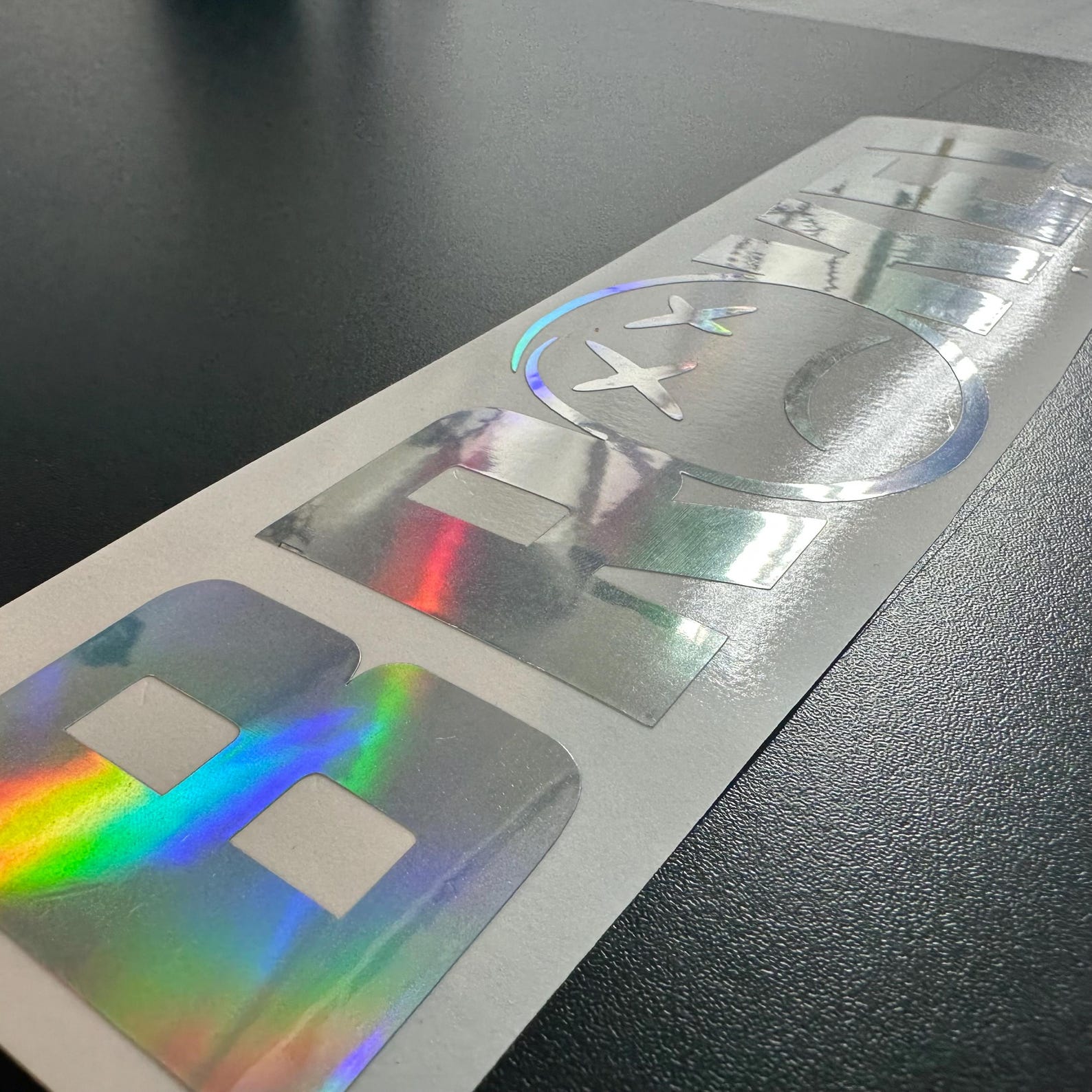 JDM Broke Holographic Oil Slick Car Window Vinyl Decal - Etsy