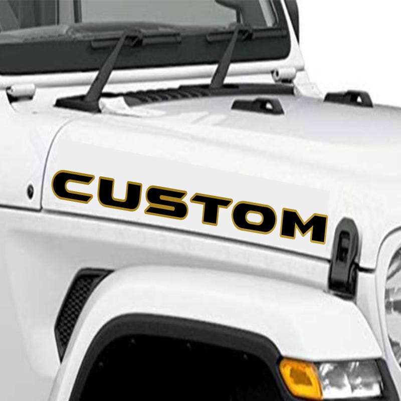 Jeep Hood Decal - Etsy