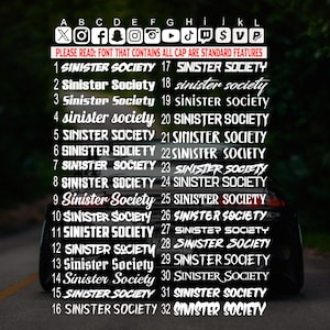 Social Media Decal Stickers | Instagram Decal | Facebook | Snapchat ...