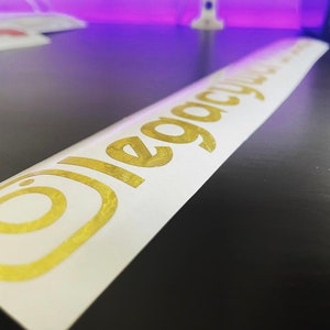 Custom Instagram Name Vinyl Decal - Personalized IG Username Sticker ...