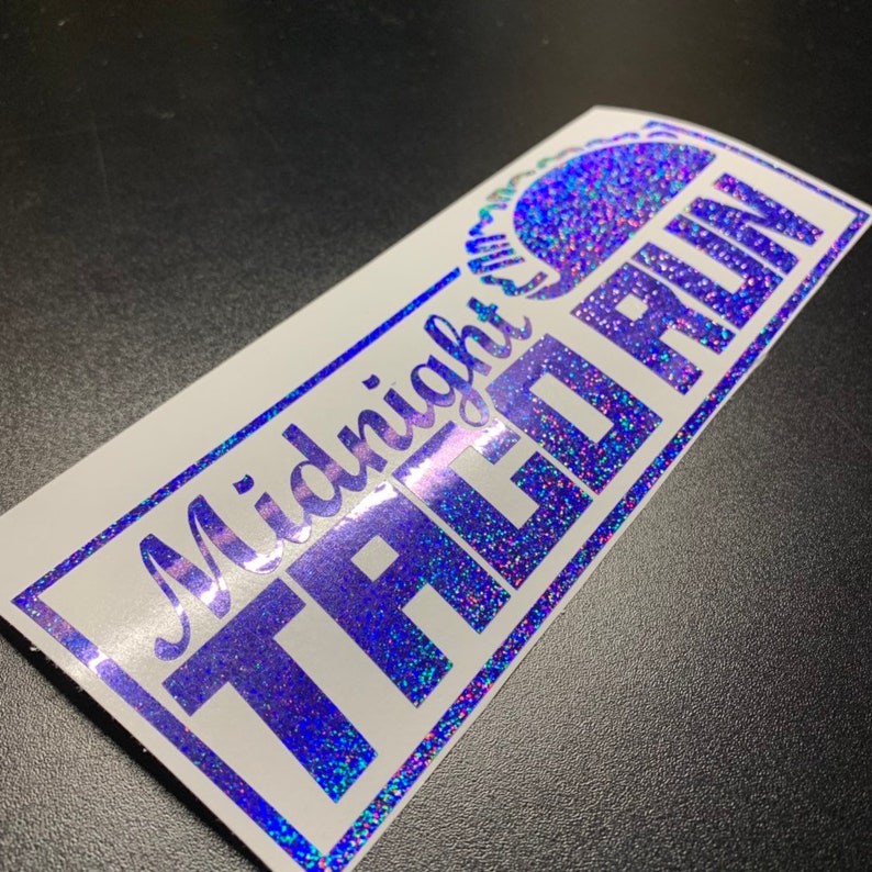 Midnight Taco Run Decal Sticker for Car Window Windshield | Etsy