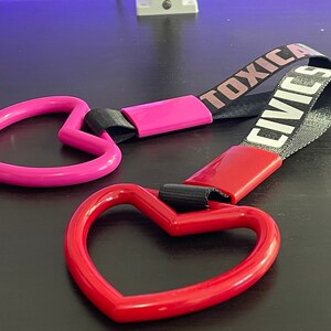 Personalized Jdm Heart Tsurikawa Ring Subway Train Bus Handle Strap ...