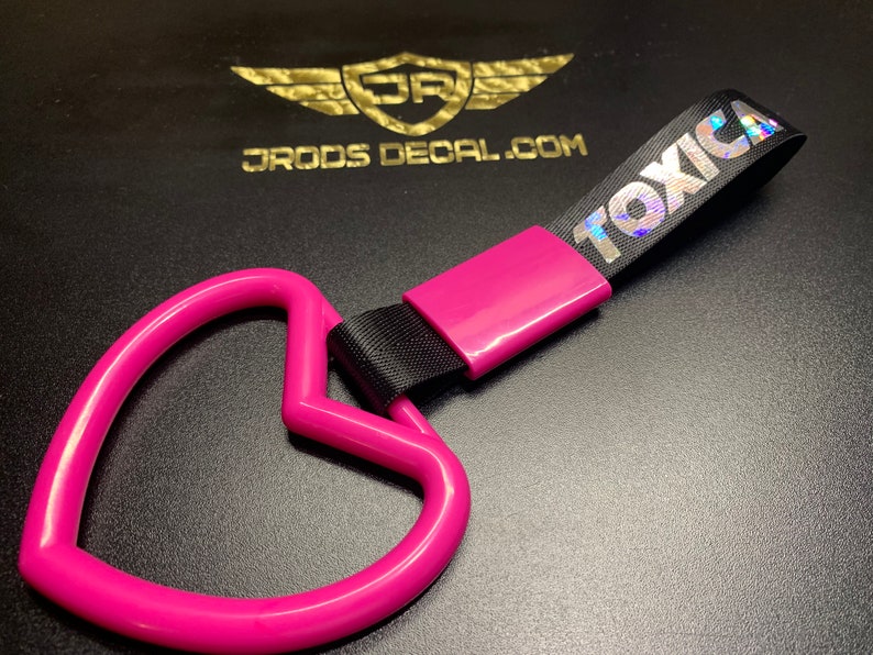 Personalized Jdm Heart Tsurikawa Ring Subway Train Bus Handle Strap ...