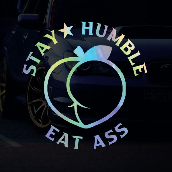 Stay Humble Decal - Etsy