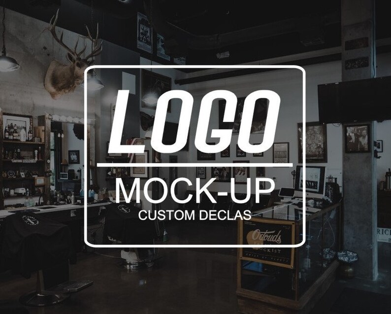 Logo Window Decal Sticker Logo Decals Custom Design - Etsy