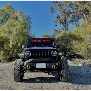 Custom Windshield Banner Decal Sticker Your Text Your Design - Etsy