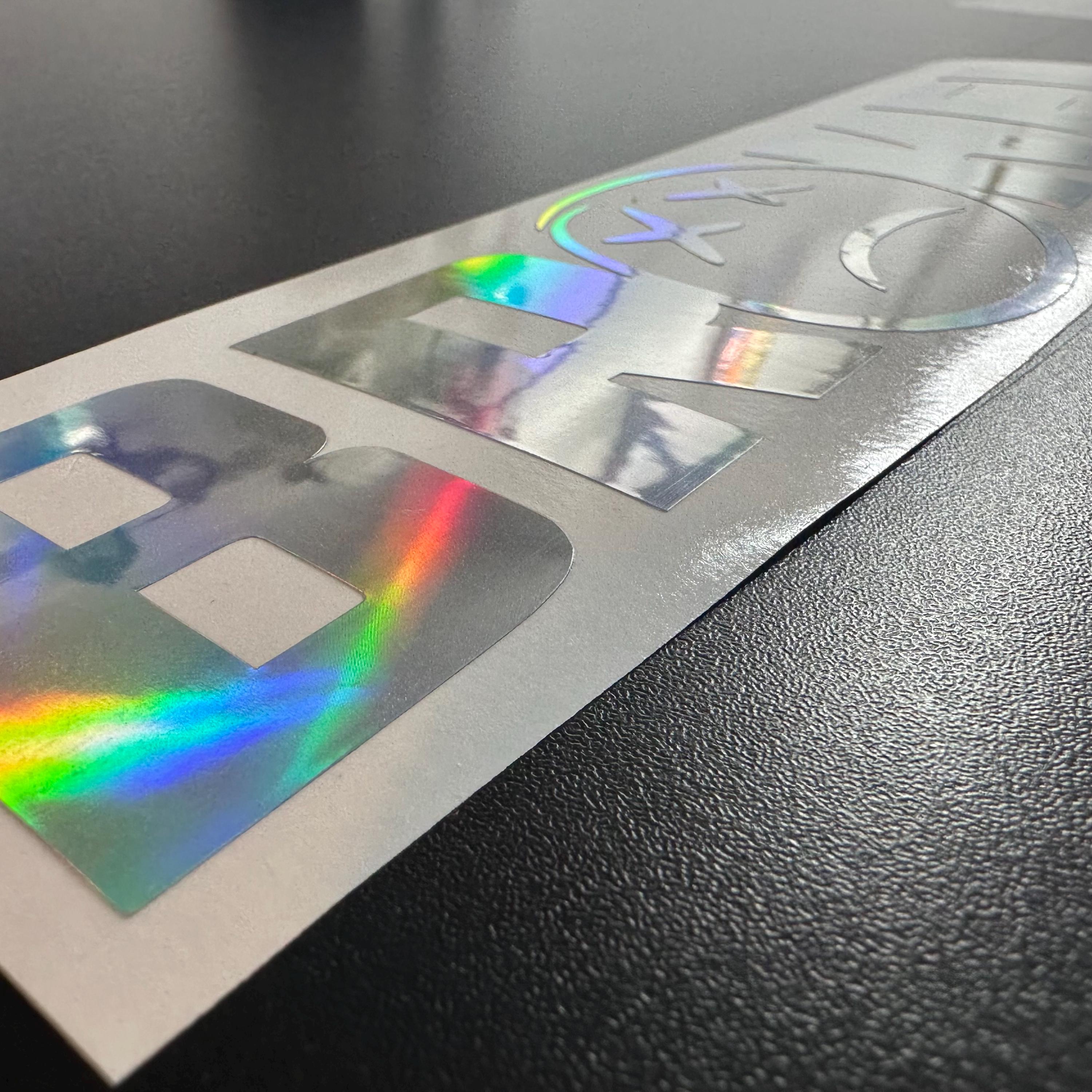 JDM Broke Holographic Oil Slick Car Window Vinyl Decal - Etsy
