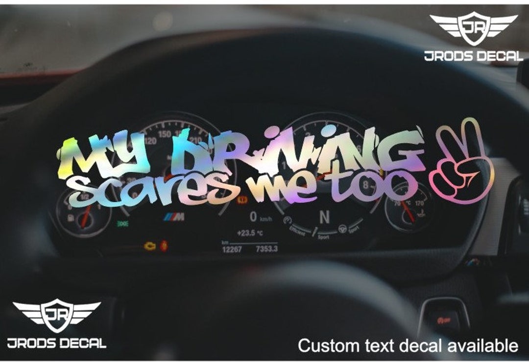 JDM Car Window Decal Sticker Bumper Sticker, Windshield Banner, Laptop ...