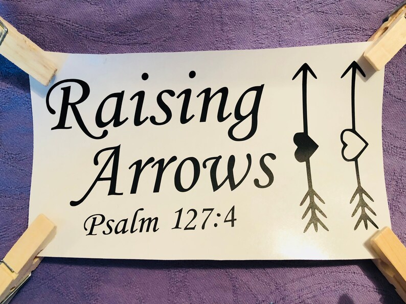 Raising Arrows Decal - Etsy