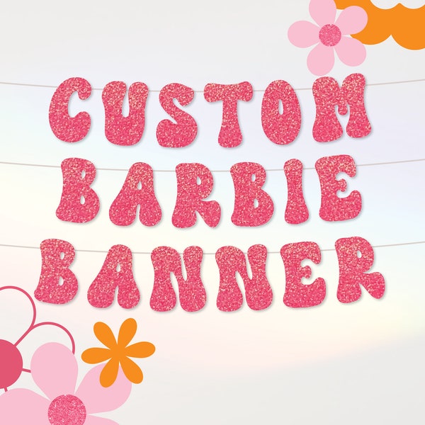 Barbie Banner - Etsy