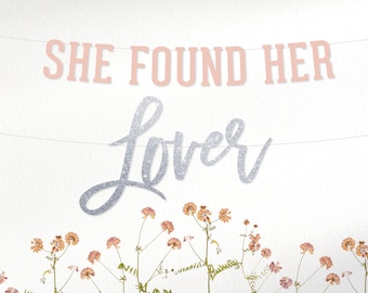 She Found Her Lover Banner - Etsy
