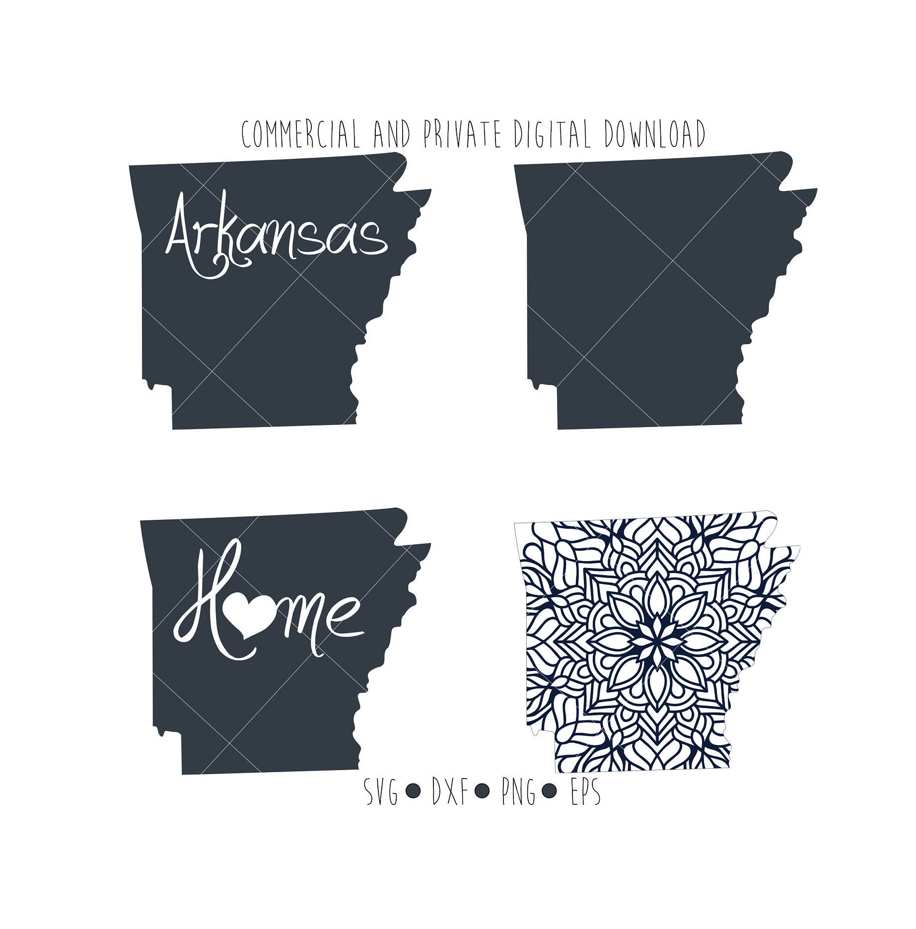 Drawing & Illustration PNG DXF Arkansas State SVG Art & Collectibles ...