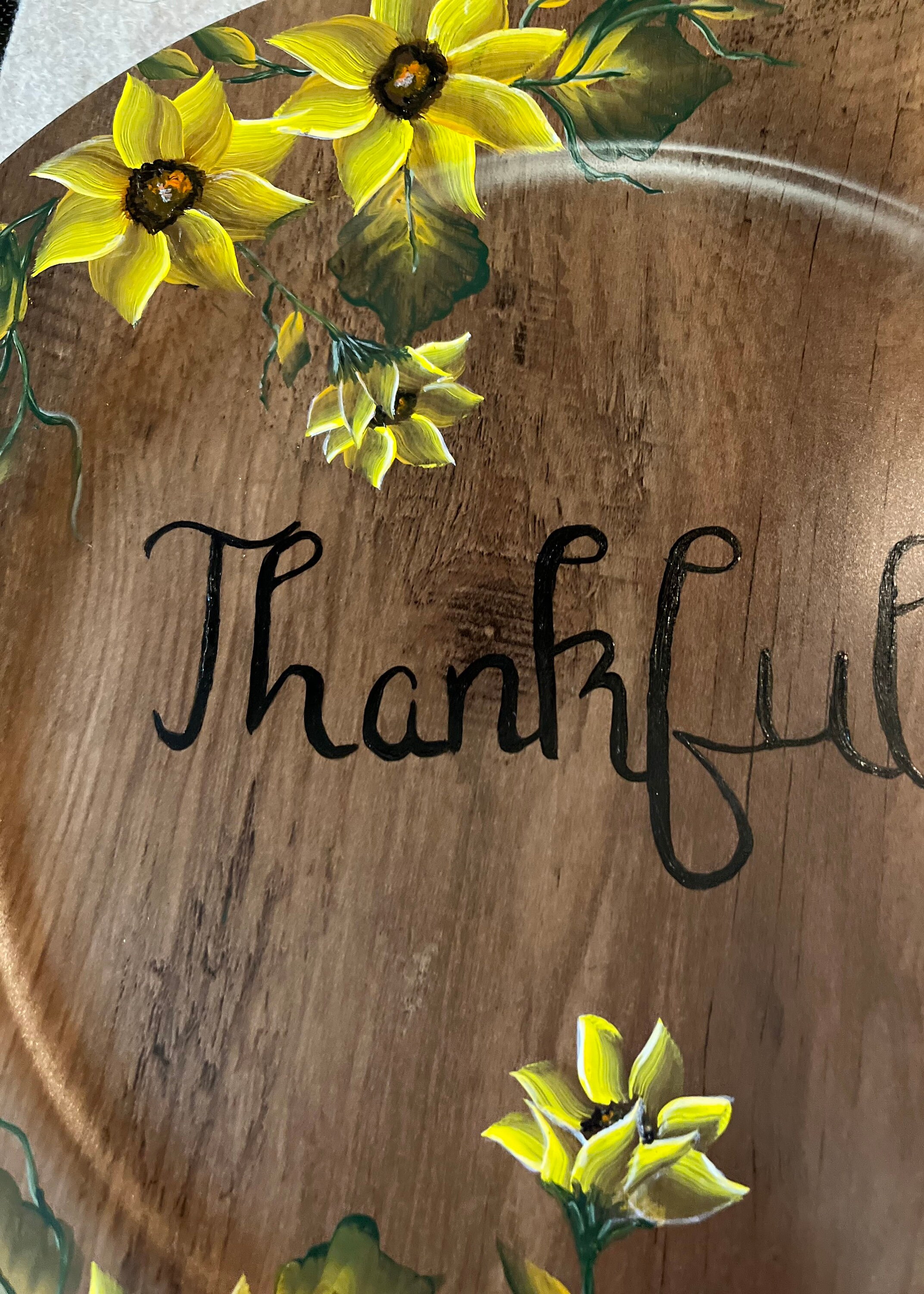 Charger Plate, Plate Charger, Plate, Hand Painted Plate Charger, Accent ...