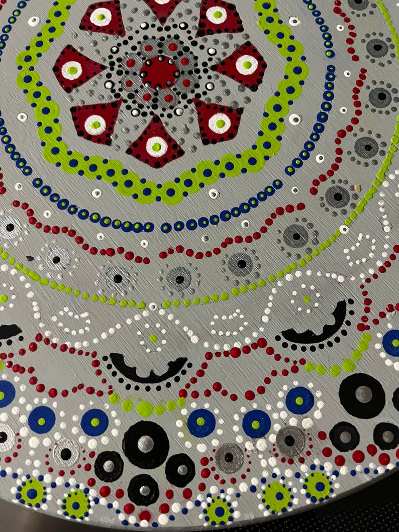 Lazy Susan, Hand Painted Lazy Susan, Turntable, Painted Turntable ...