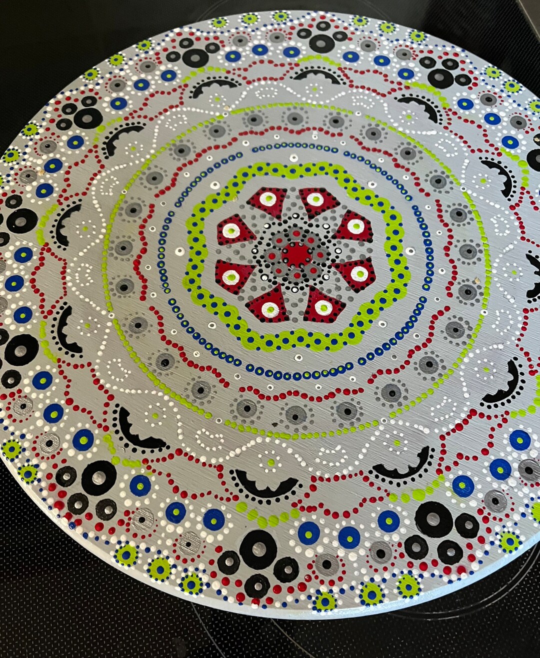 Lazy Susan, Hand Painted Lazy Susan, Turntable, Painted Turntable ...