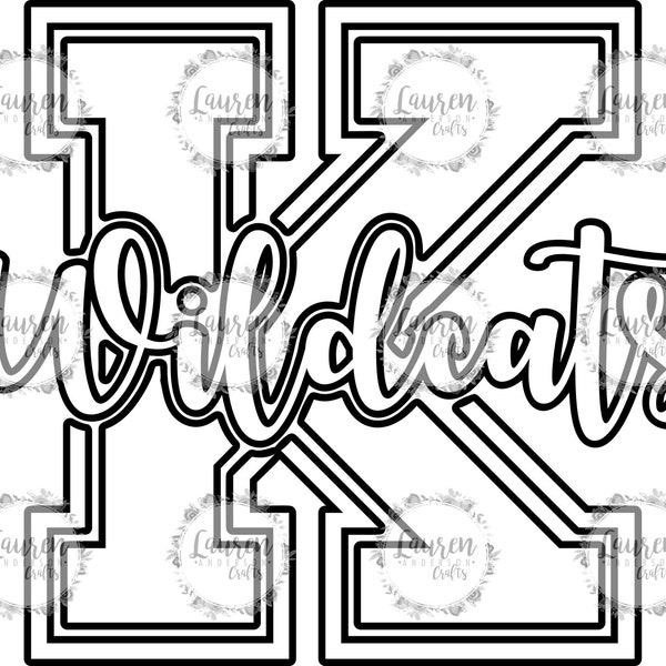 Kentucky Wildcats Svg - Etsy