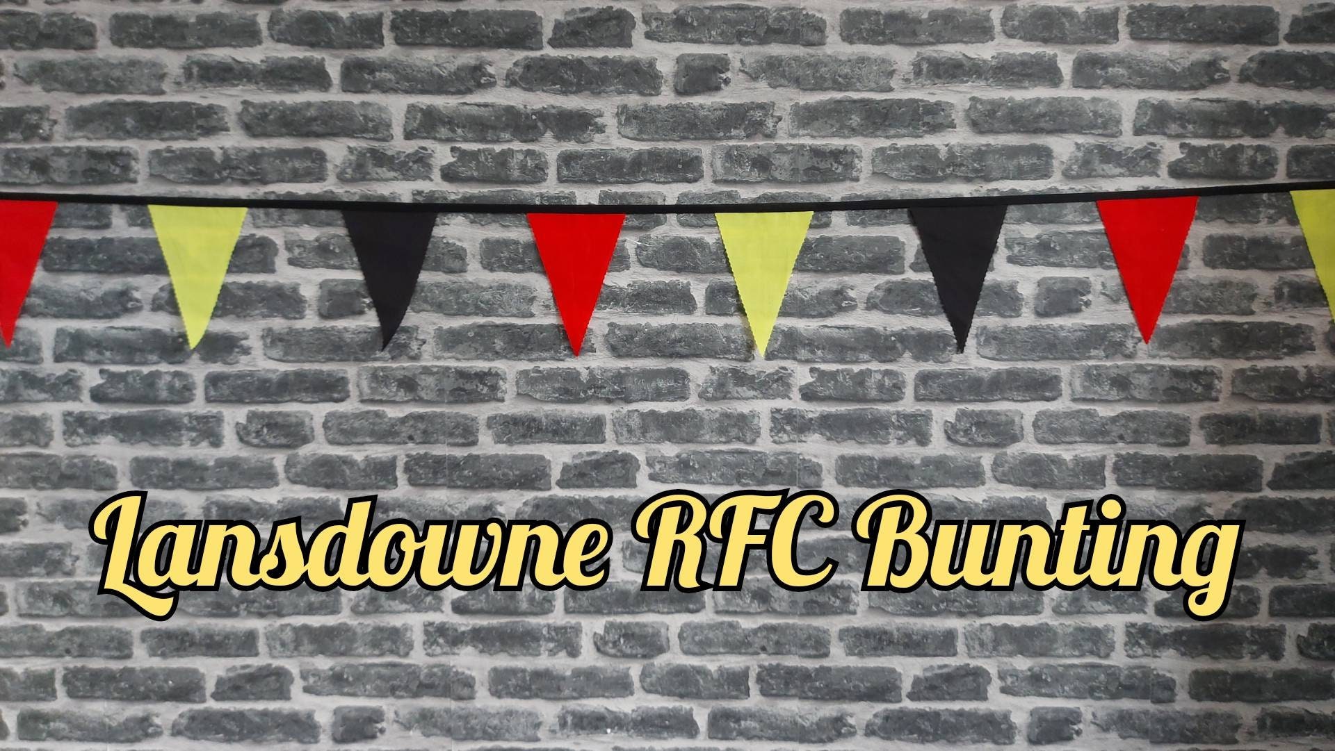 10ft Handmade Rugby Team Colours Fabric Lansdowne RFC | Etsy