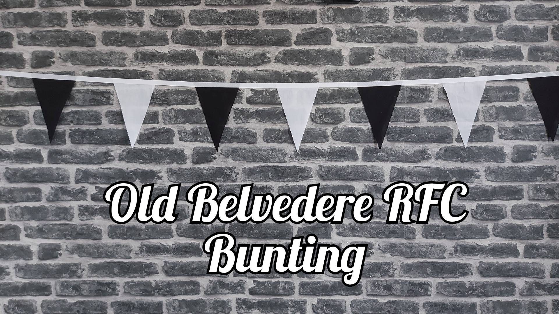 10ft Handmade Rugby Team Colours Fabric Bunting Old | Etsy