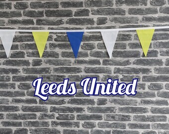 Leeds United Fabric - Etsy